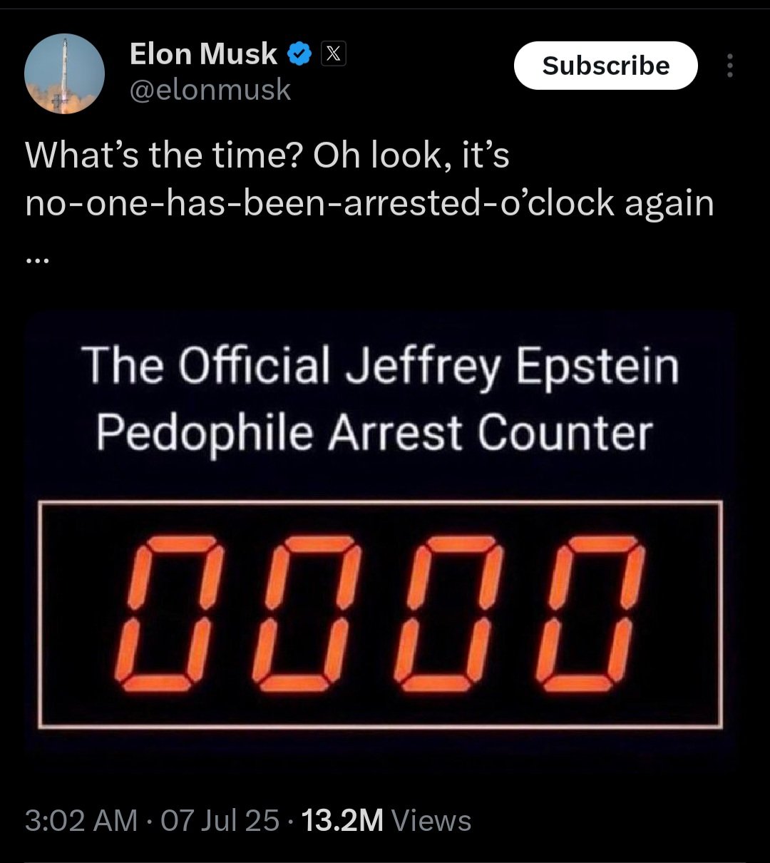 Today in Politics, Bulletin 166. 7/7/25