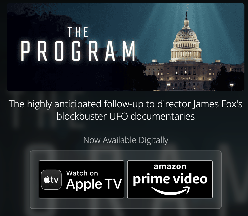 'The Program' by James Fox is released...!