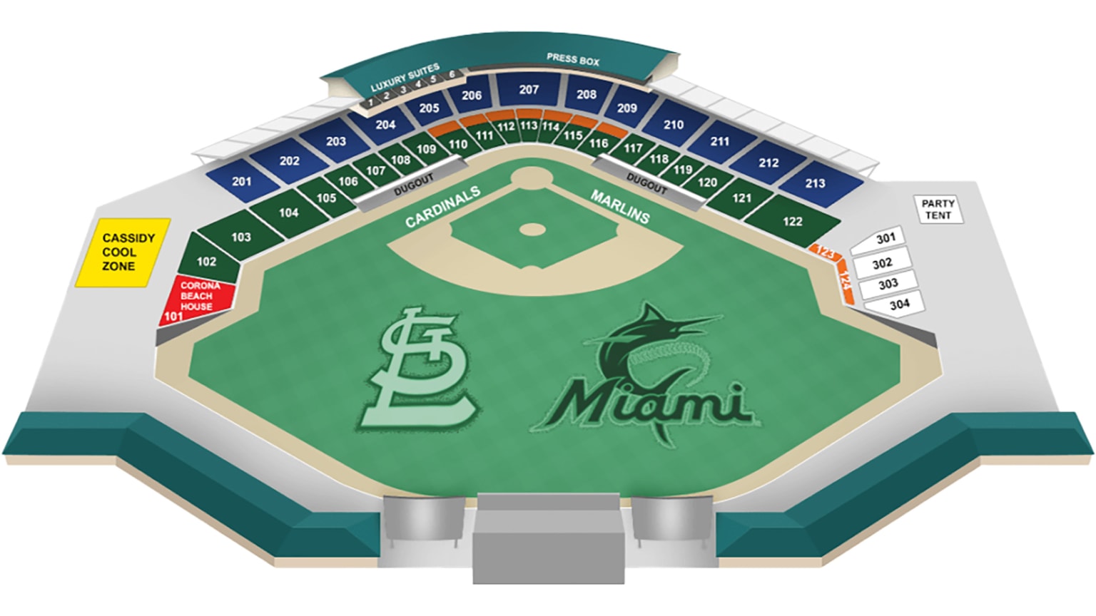Roger Dean Chevrolet Stadium Spring Training Guide