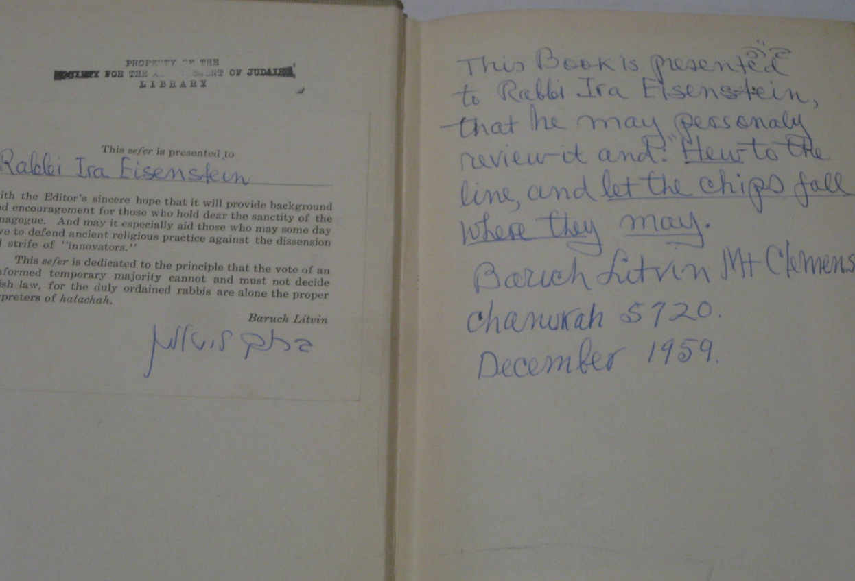 The Shul Battle Over Mixed Seating and the Mechitza