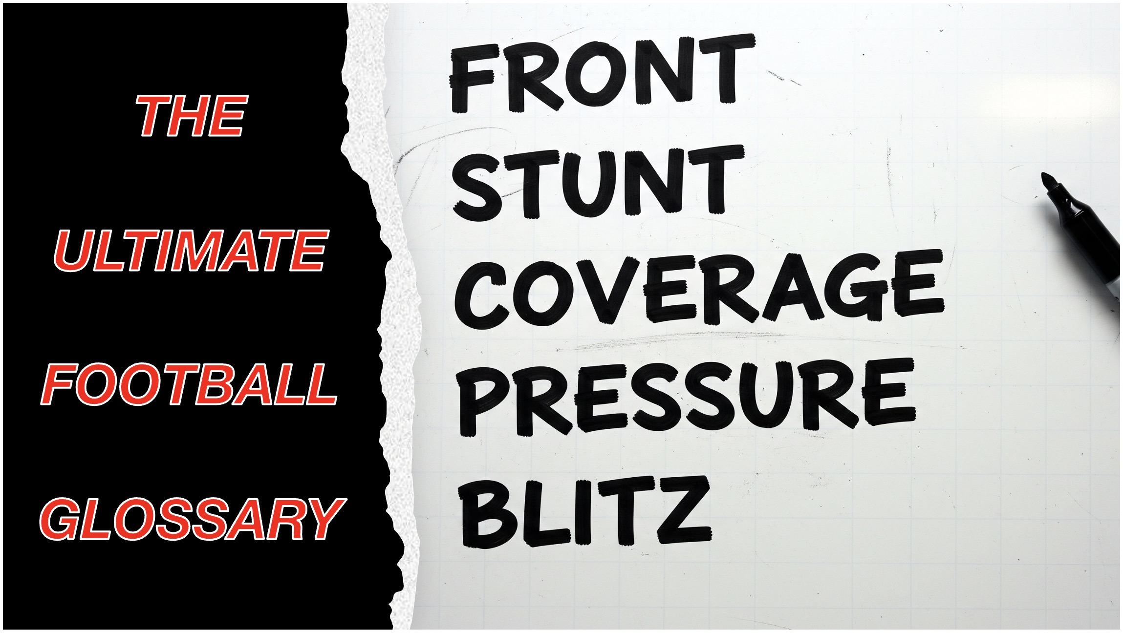 Comprehensive Defensive Football Glossary