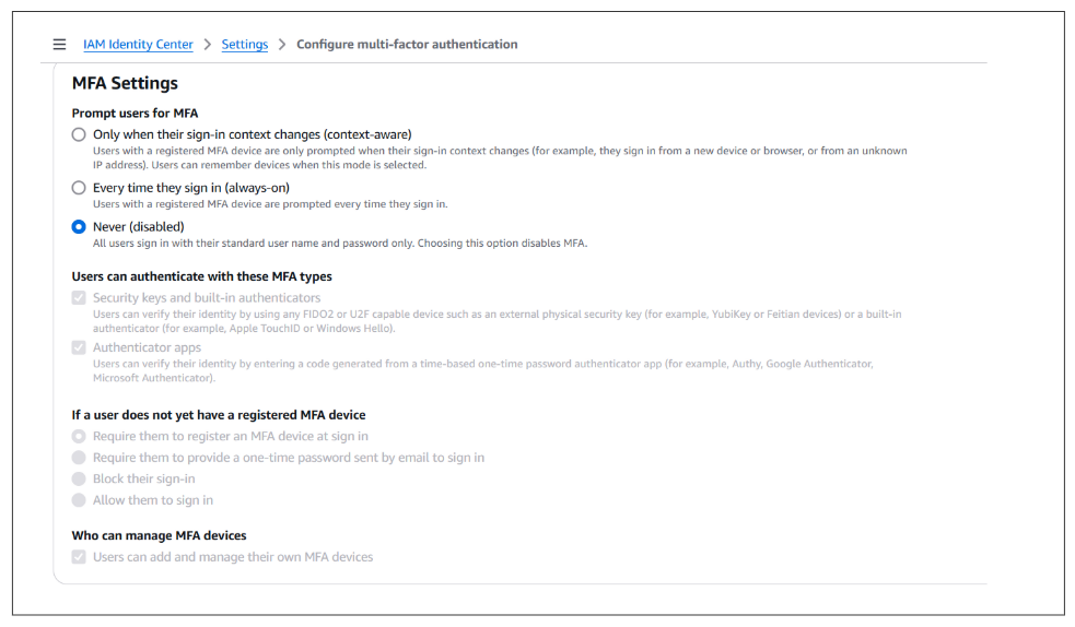 Manage User Access to AWS accounts Using AWS IAM Identity Center