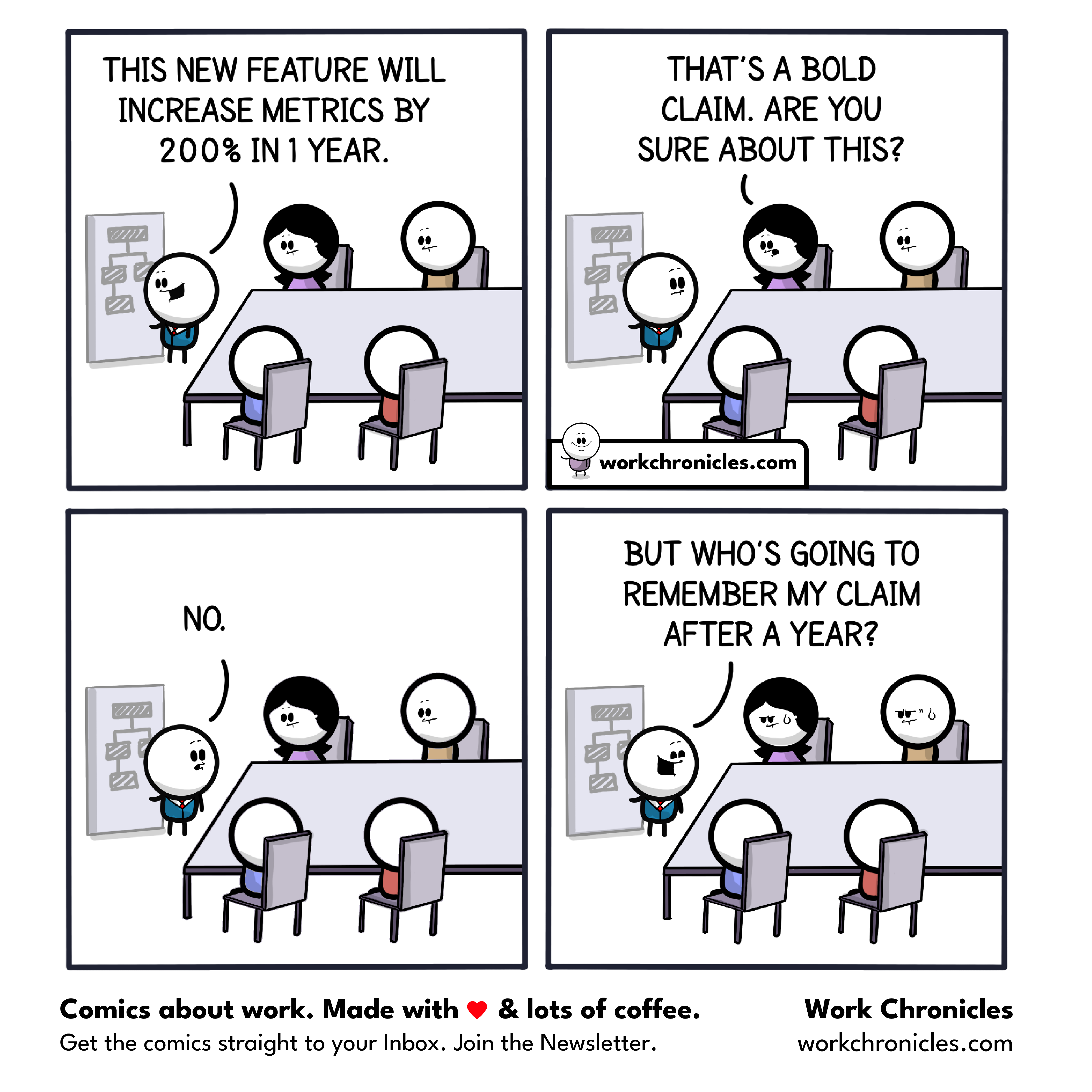 (comic) Bold Claims - Work Chronicles