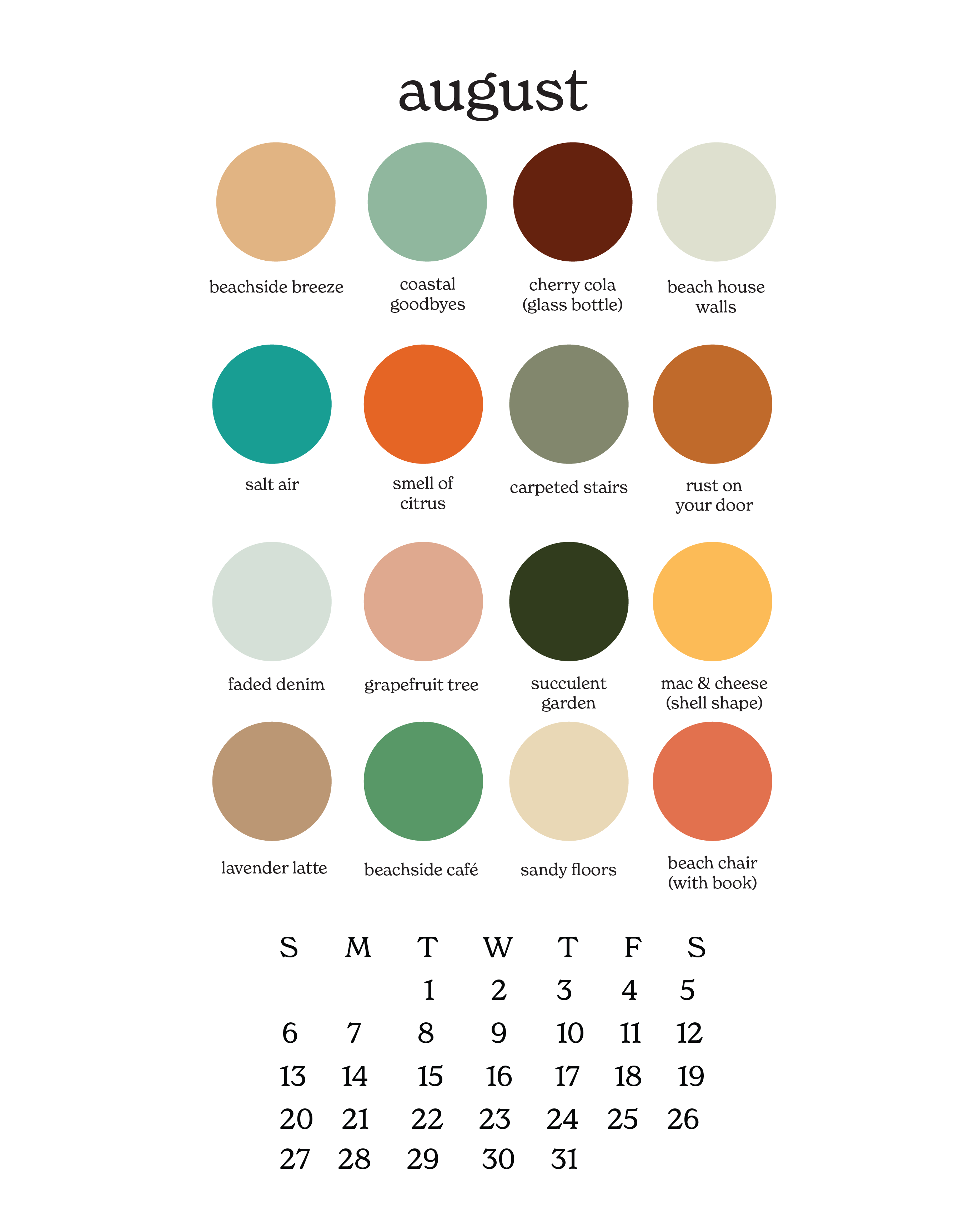 Picnic Blanket, and Other Summer Colors - by Jenna O'Brien