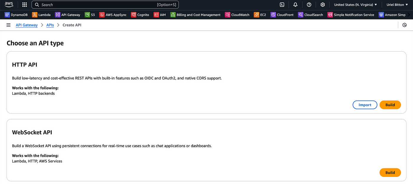 How To Create An HTTP API In AWS API Gateway