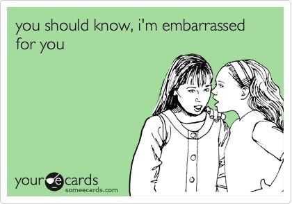 Embarrassment is an unexplored emotion - Matija