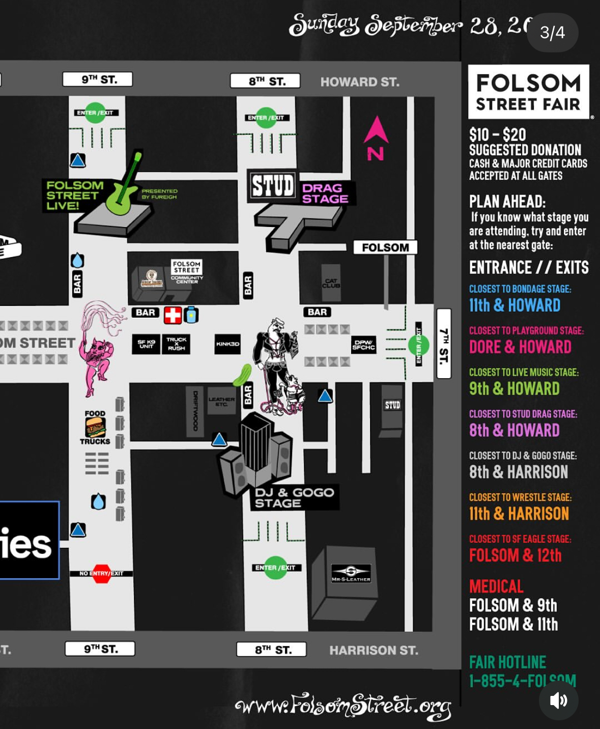 Folsom Street Fair Party Guide 2025 - Andymatic