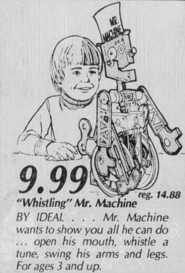 Mr. Machine by Ideal - The Retroist
