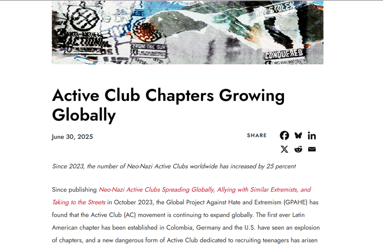 Will2Rise (@will2rise): "Active Clubs are sprouting like weeds through ...