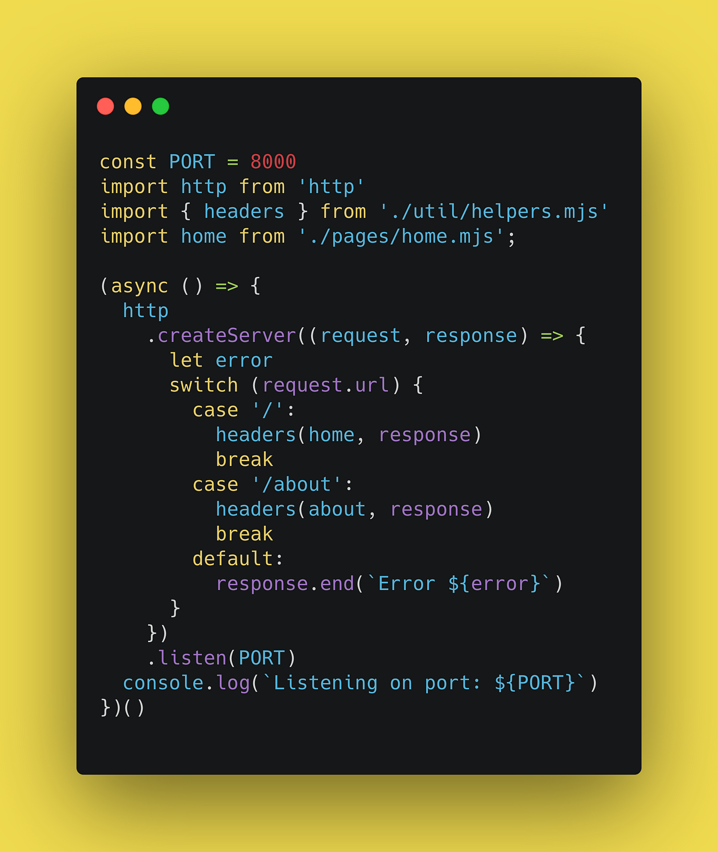 Chapter 4: How to build a website with only JavaScript