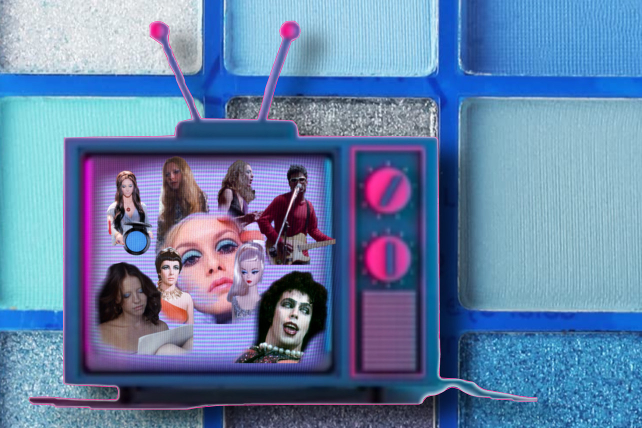 Blue Eyeshadow: A 1970s Horror Staple - by Meghan Lorine