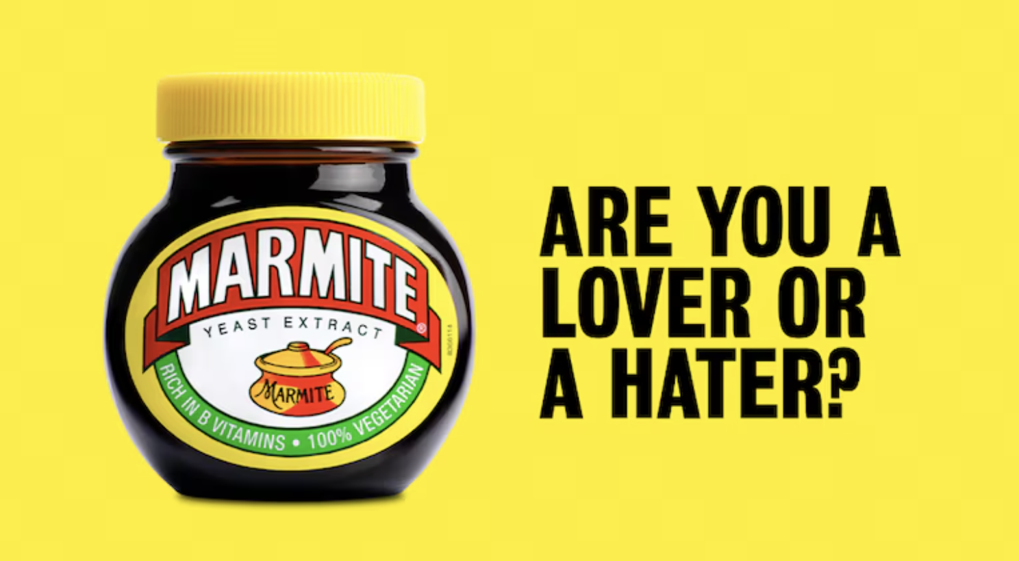 Marmite: You Either Love It or Hate It