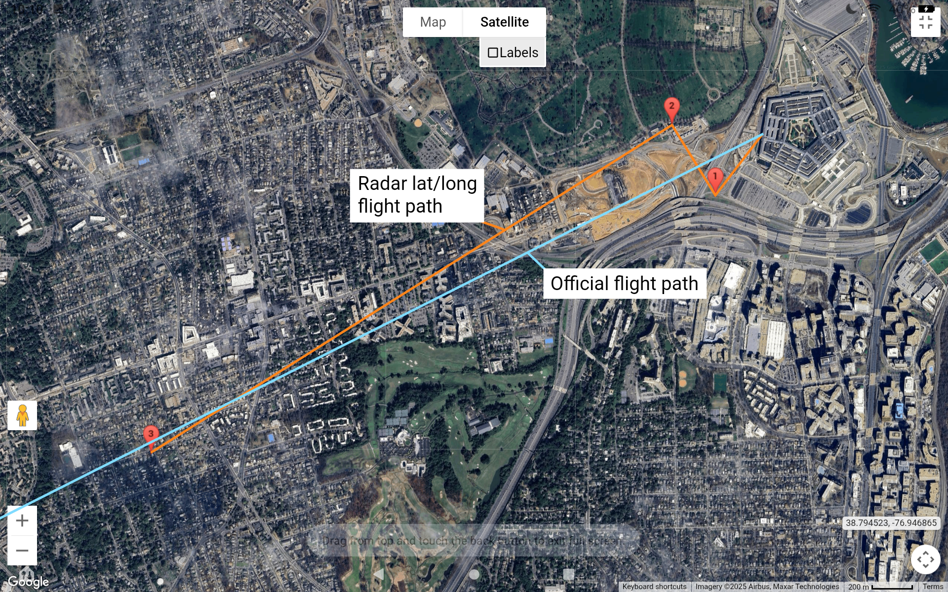 The Flight Path Anomalies of American 77 - Jane Cena