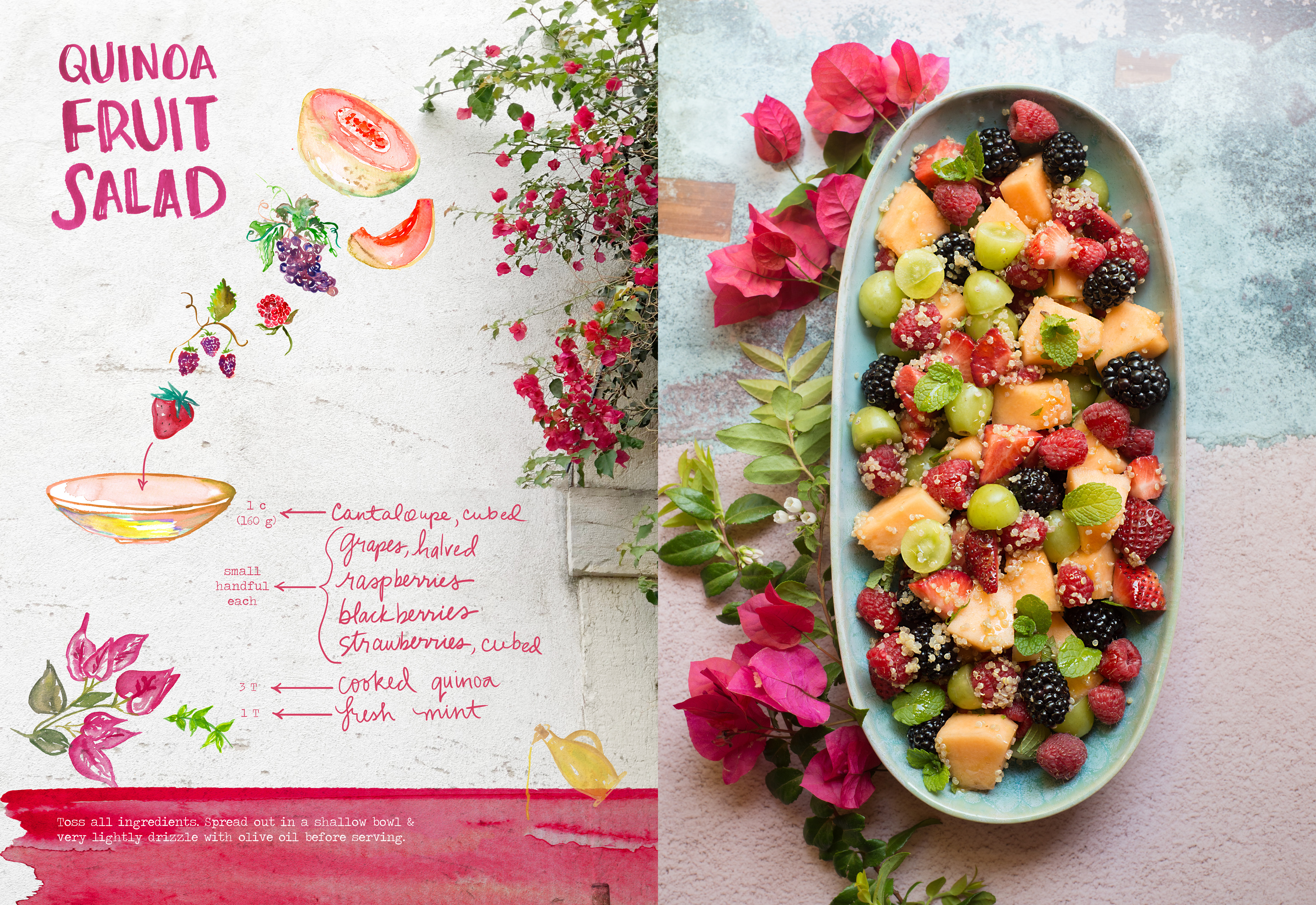 A Perfect Vegetarian Buffet Menu - by Erin Gleeson