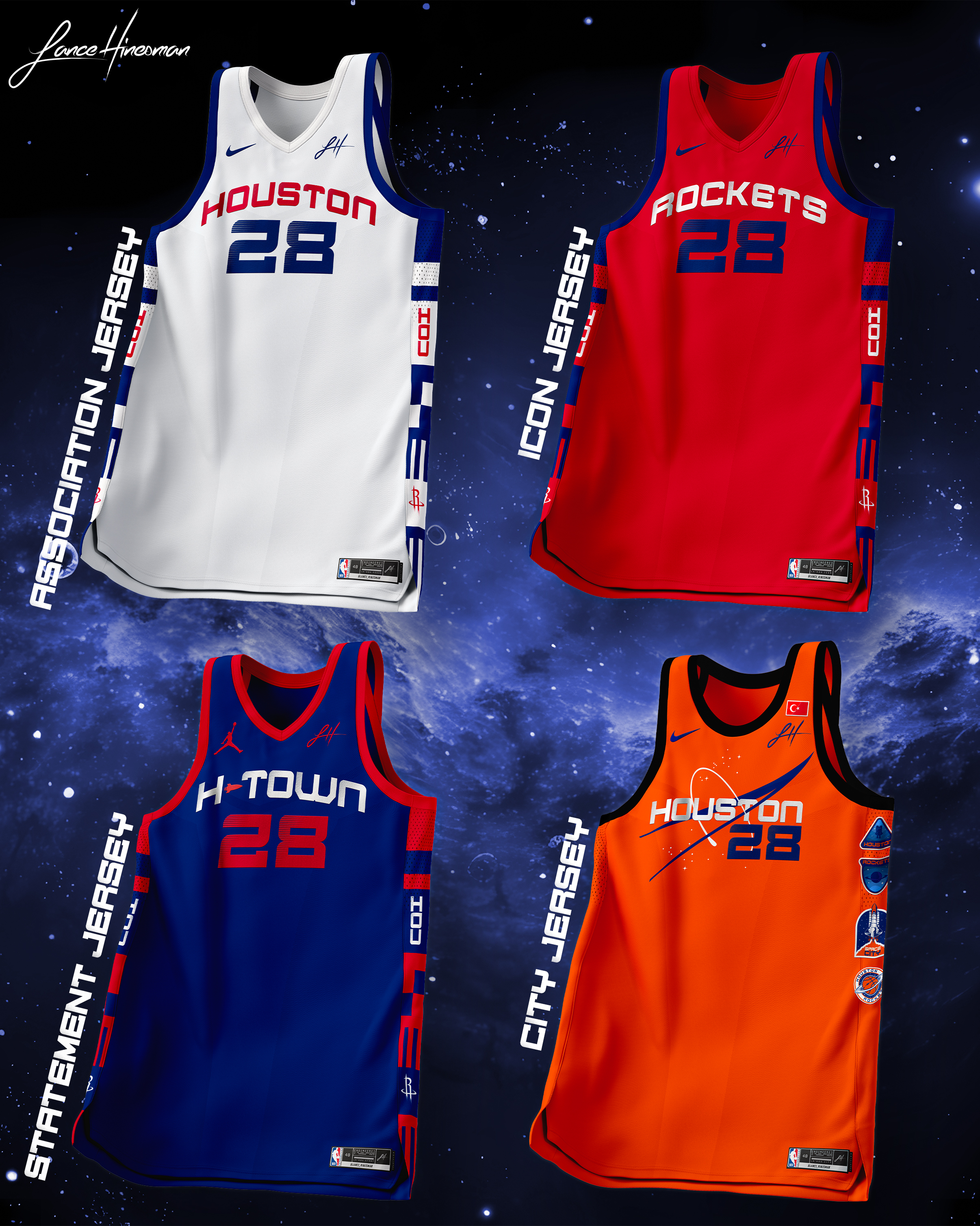 Houston, We Have a Rebrand: Elevating the Rockets' Identity