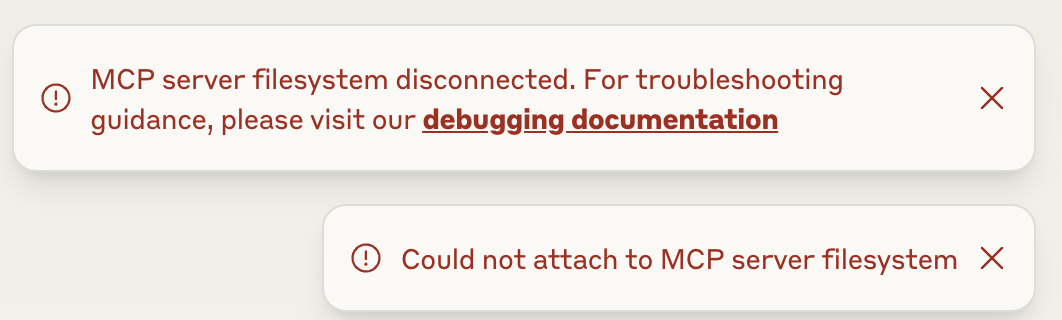 [Claude] MCP (Model Context Protocol) - Filesystem setup and trial