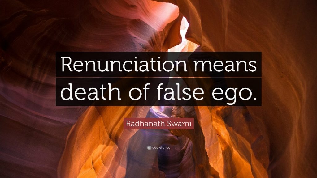 Understanding Renunciation and Surrender in Buddhism