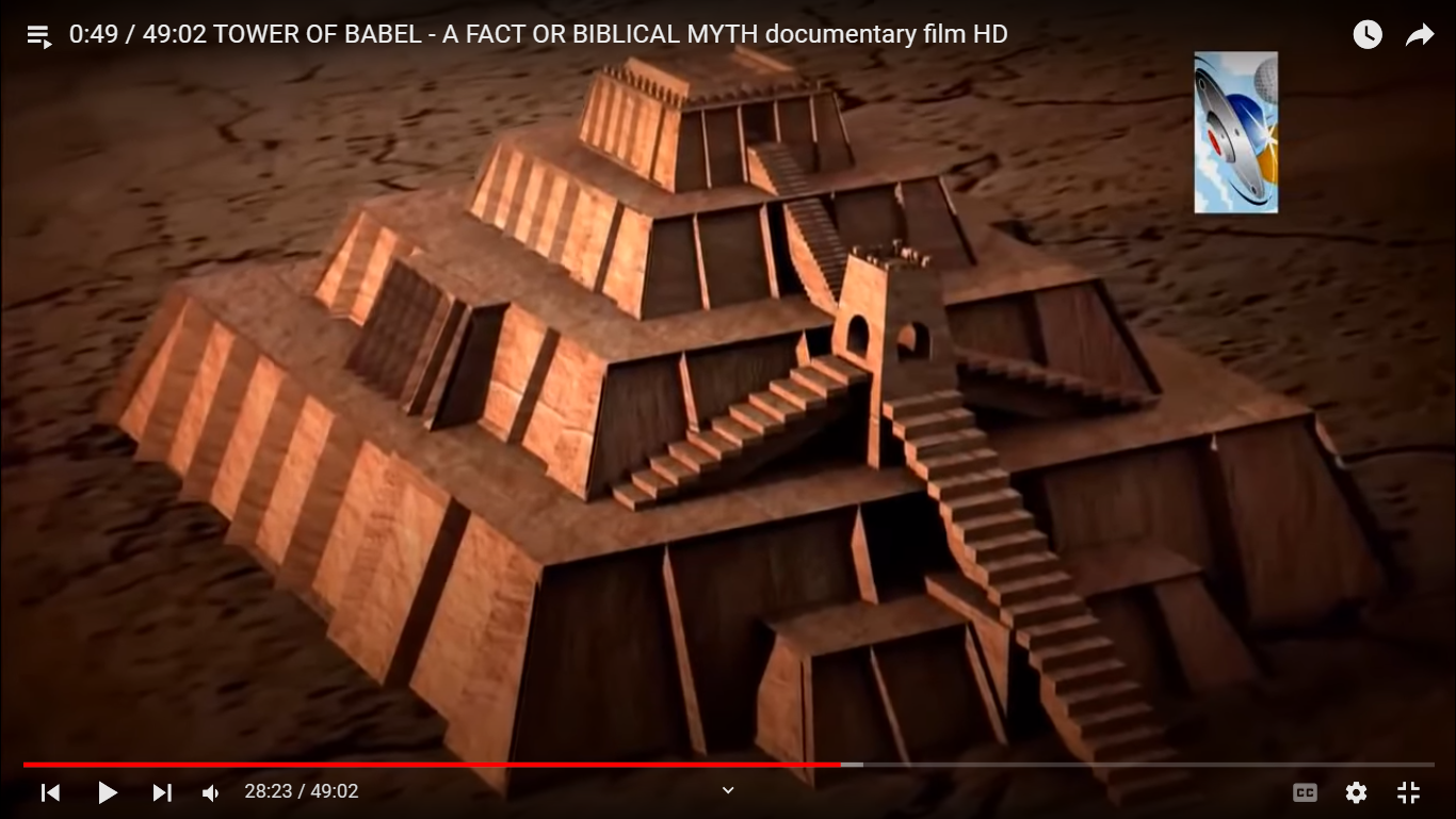 TOWER OF BABEL - by Len Kinder - Cataclysmic Earth History