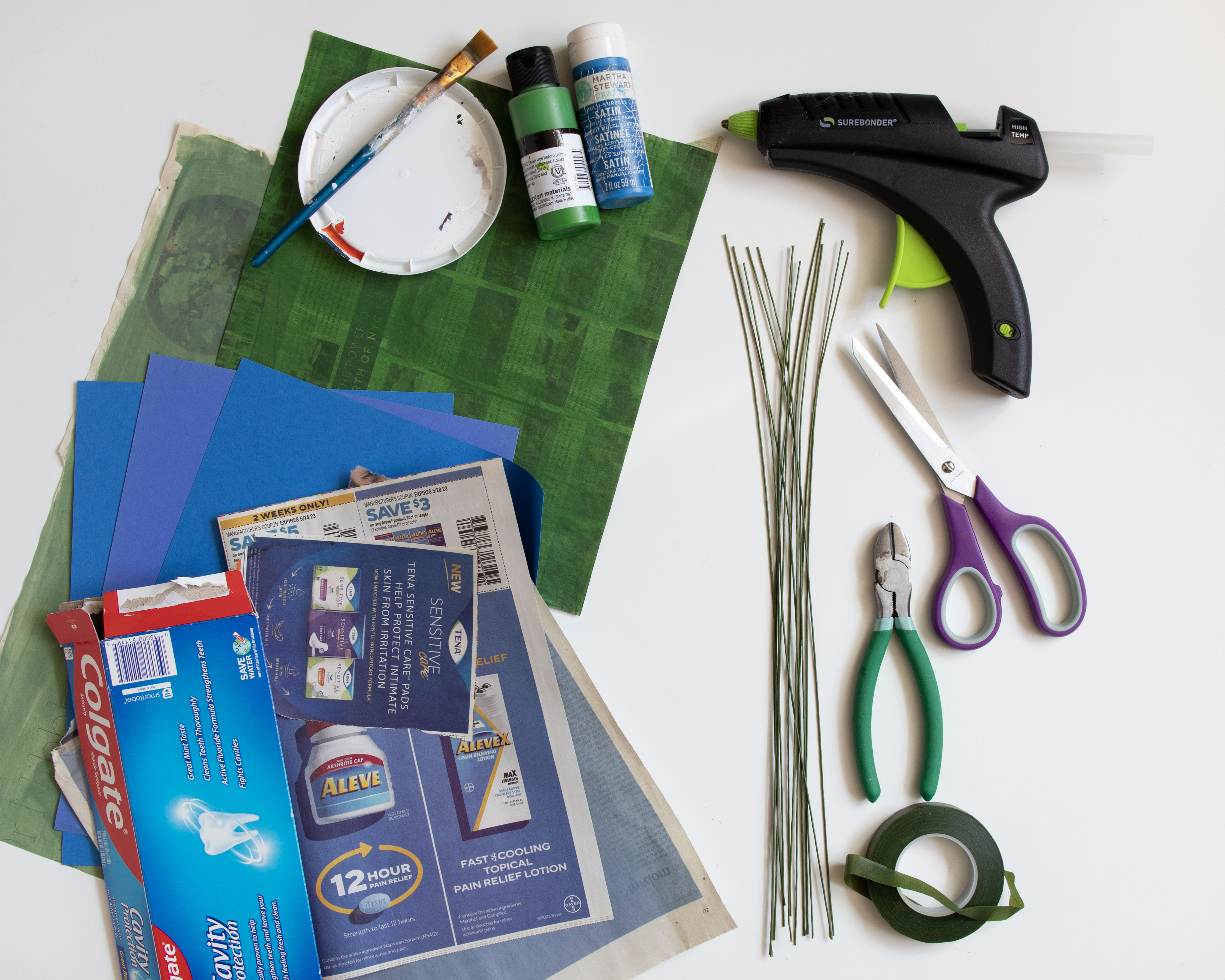 HOW TO: Paper Flowers Using Junk Mail