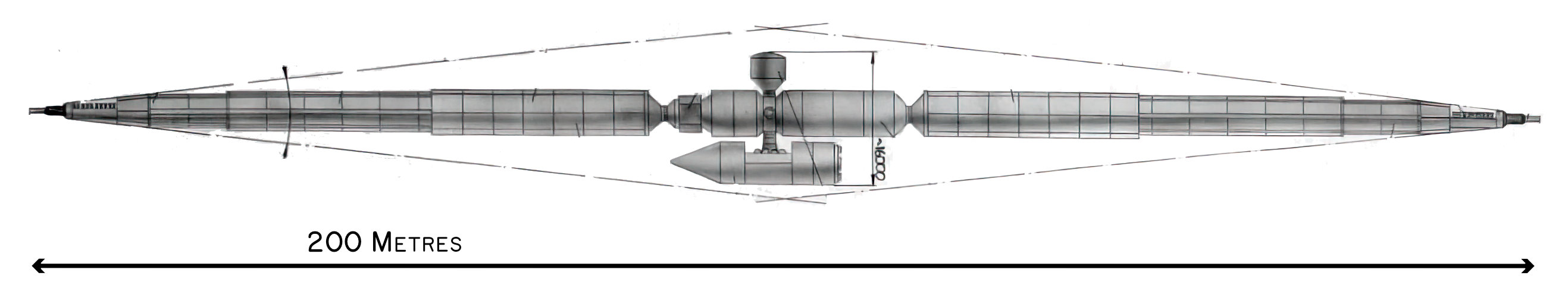 1987 Nuclear Mars Mission, using Energia
