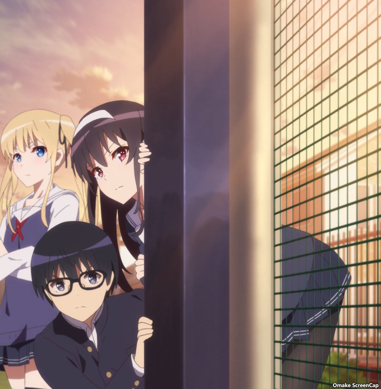 Omake Gif Anime - Saekano S2 - Episode 5 - Eriri Sees Inspiration