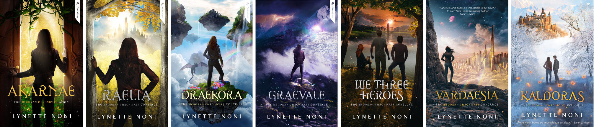 The Medoran Chronicles - New Covers! - Lynette Noni