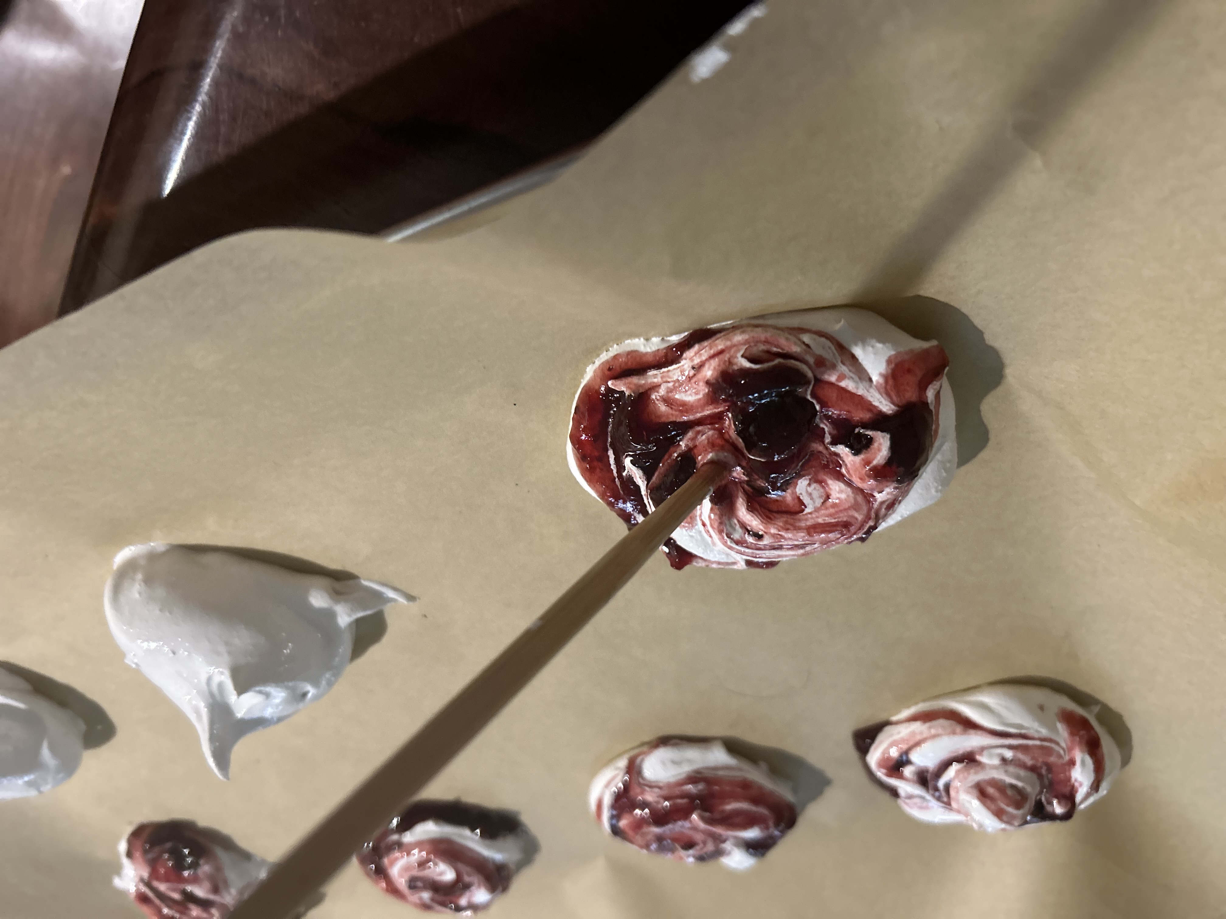 Jammy Meringue Cookies - by Abigail