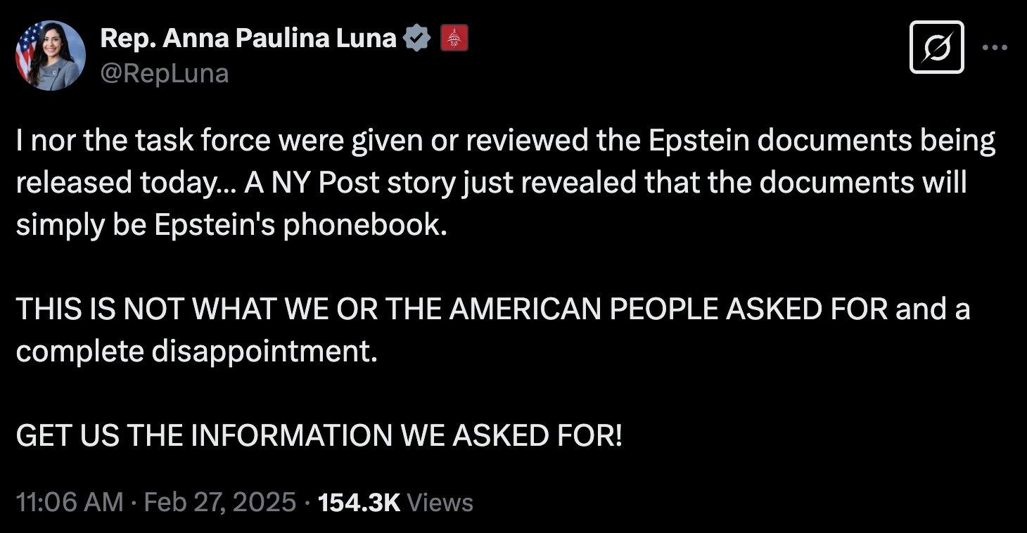 MeidasTouch Network on Substack: "For some odd reason the Trump administration doesn't want to ...