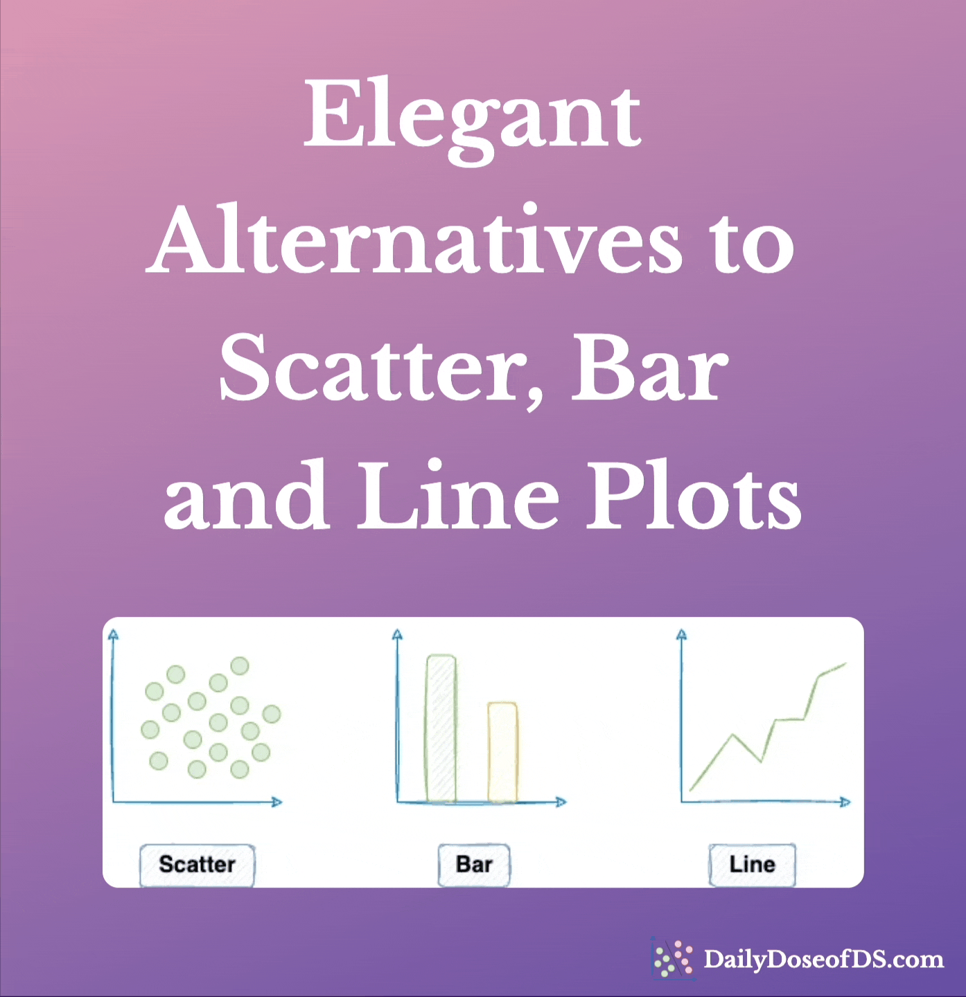 Don't Overuse Scatter, Line and Bar Plots. Try These Four Elegant ...