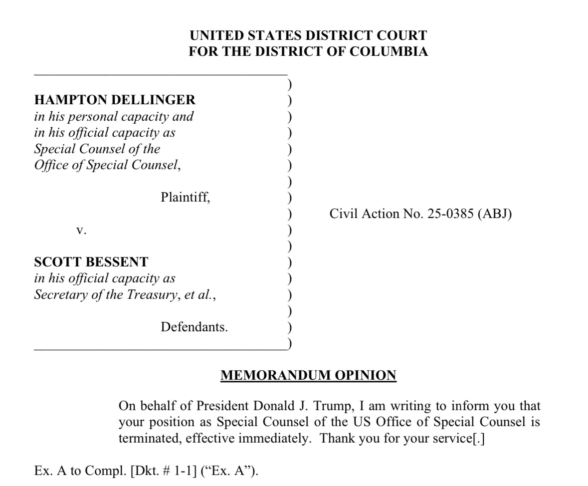 Chris Geidner on Substack: "BREAKING: U.S. District Judge Amy Berman ...