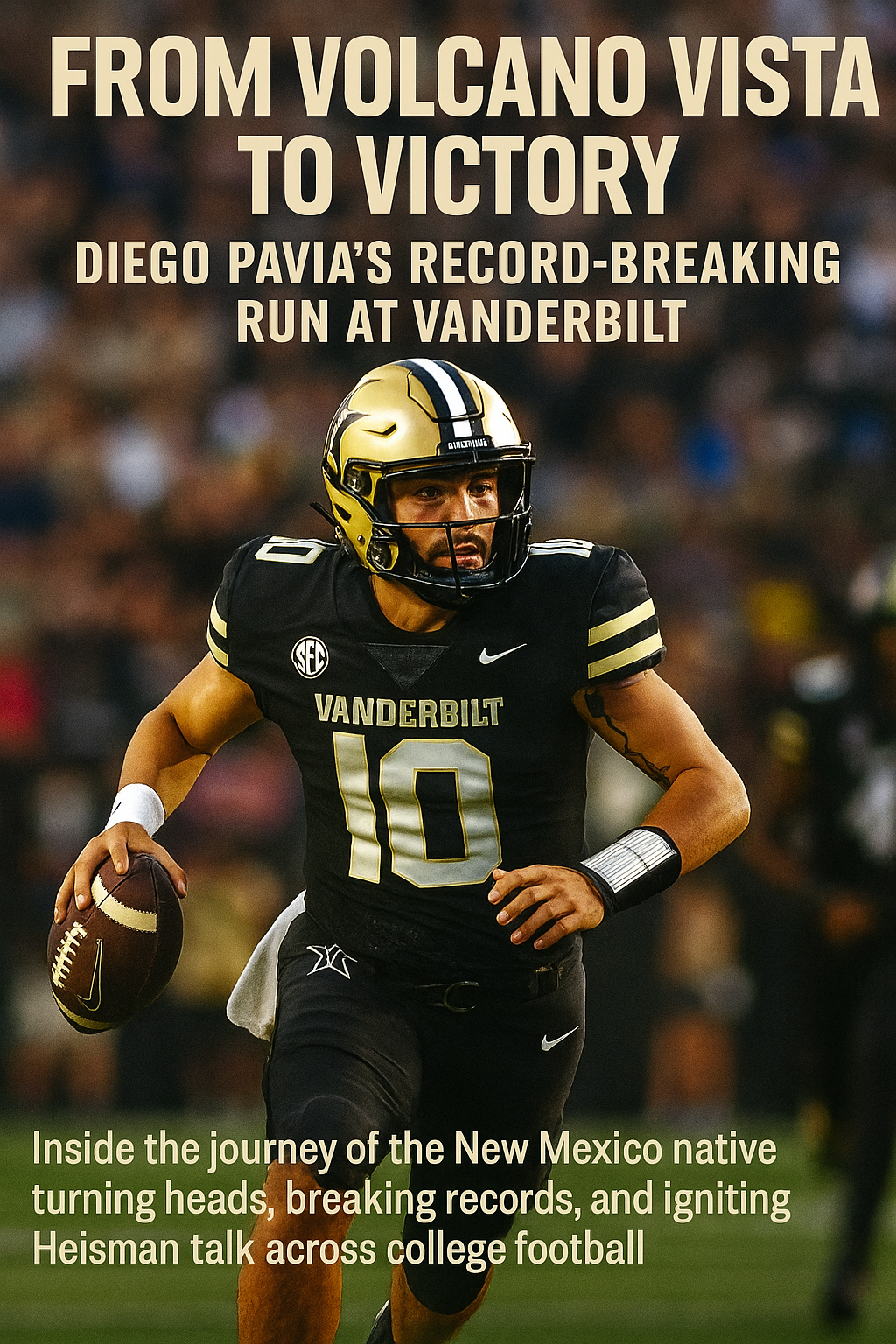 From Volcano Vista to Victory: Diego Pavia’s Record-Breaking Run at ...