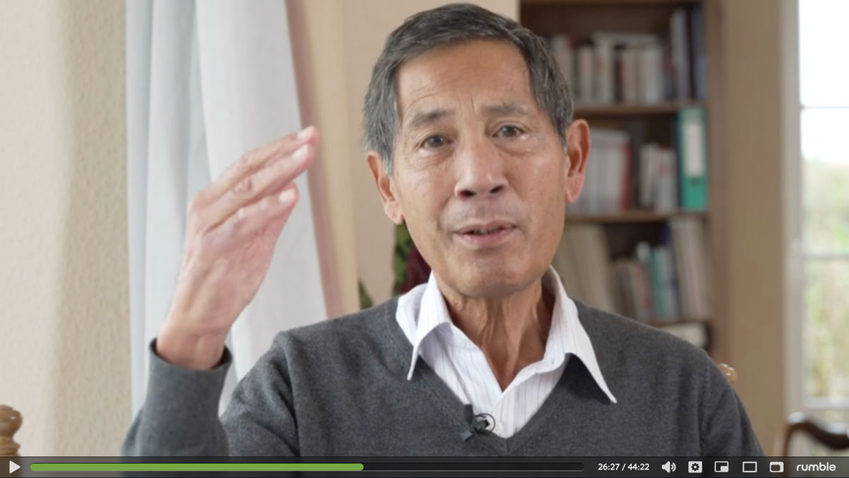 Profiles in Courage: Prof. Dr. Sucharit Bhakdi – The Burning Platform