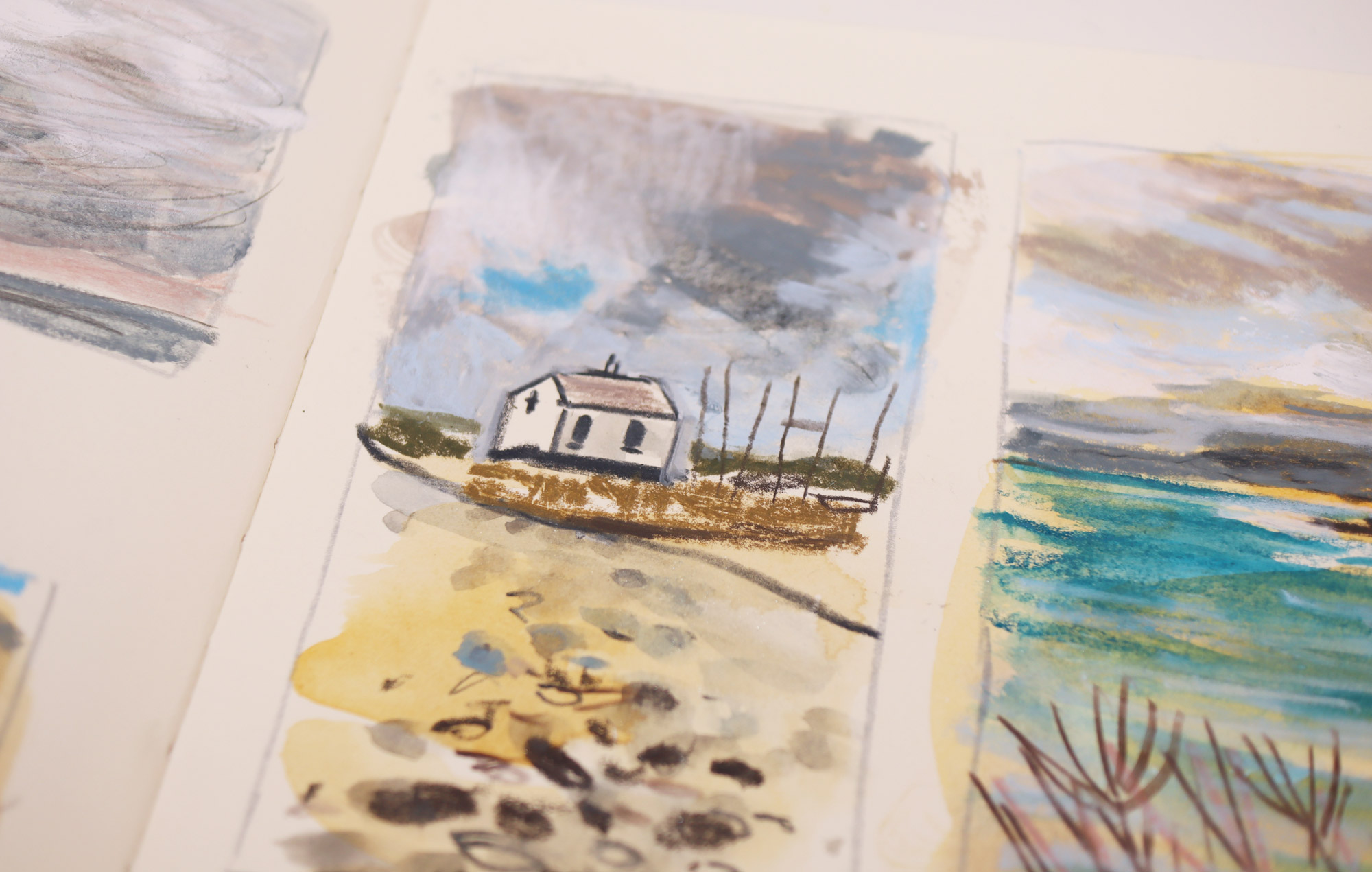 Moody Skies - by Melanie Chadwick - Seasalt and Serpentine
