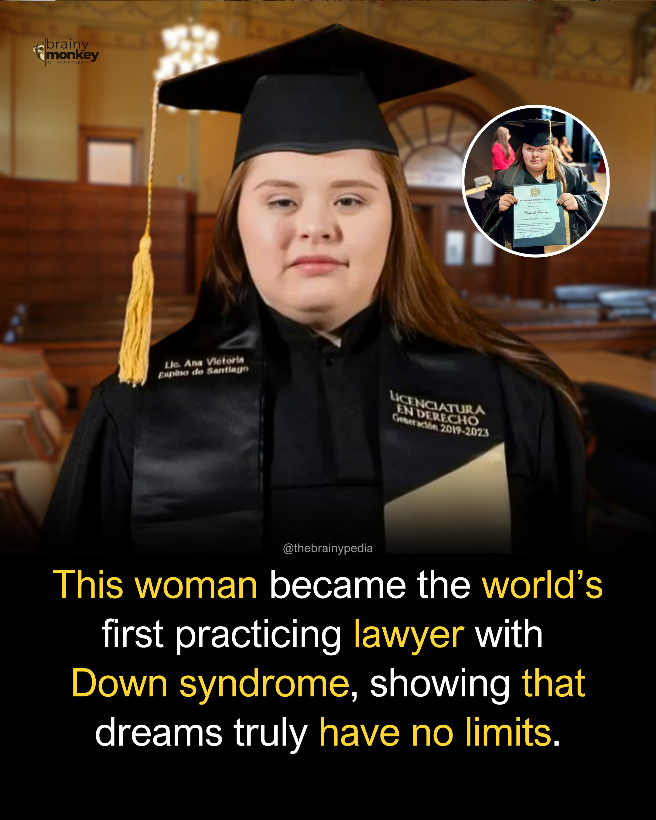 The Brainypedia (@thebrainypedia): "In 2024, Ana Victoria Espino de ...