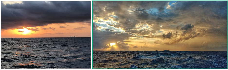 Sunrises versus Sunsets - by Matt Ray