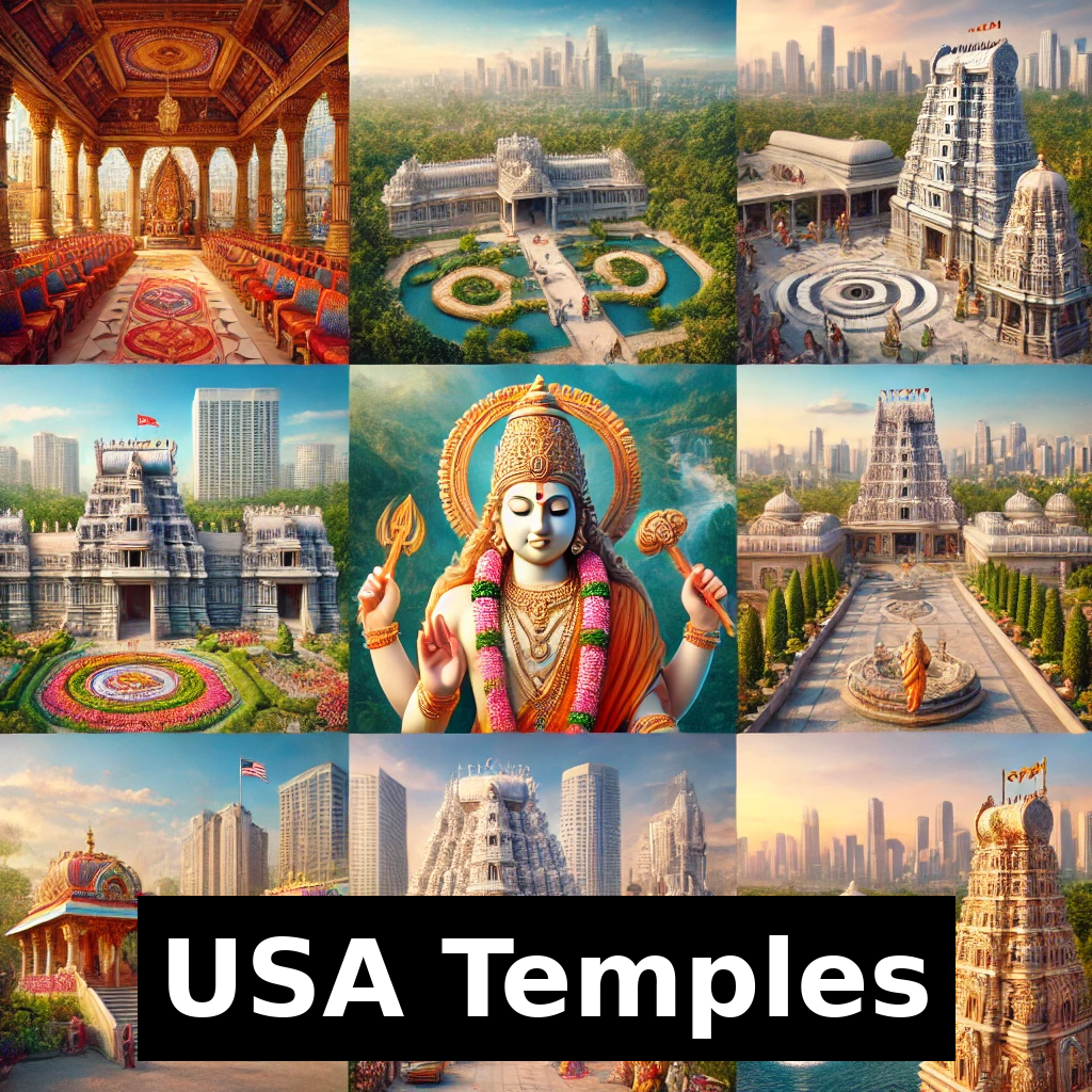 Hindu Temples in the USA: A Guide to Their History, Locations, and Rituals