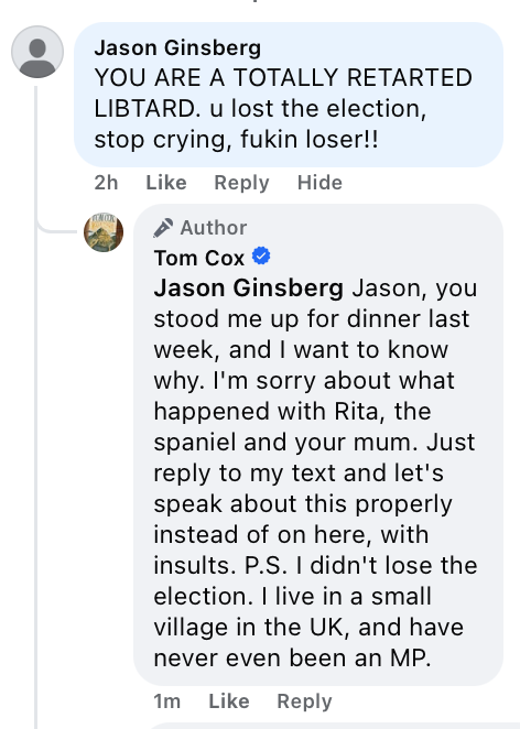 Tom Cox on Substack: "It's so fukin embarrassing when I go out to my weekly gymnastics practice ...