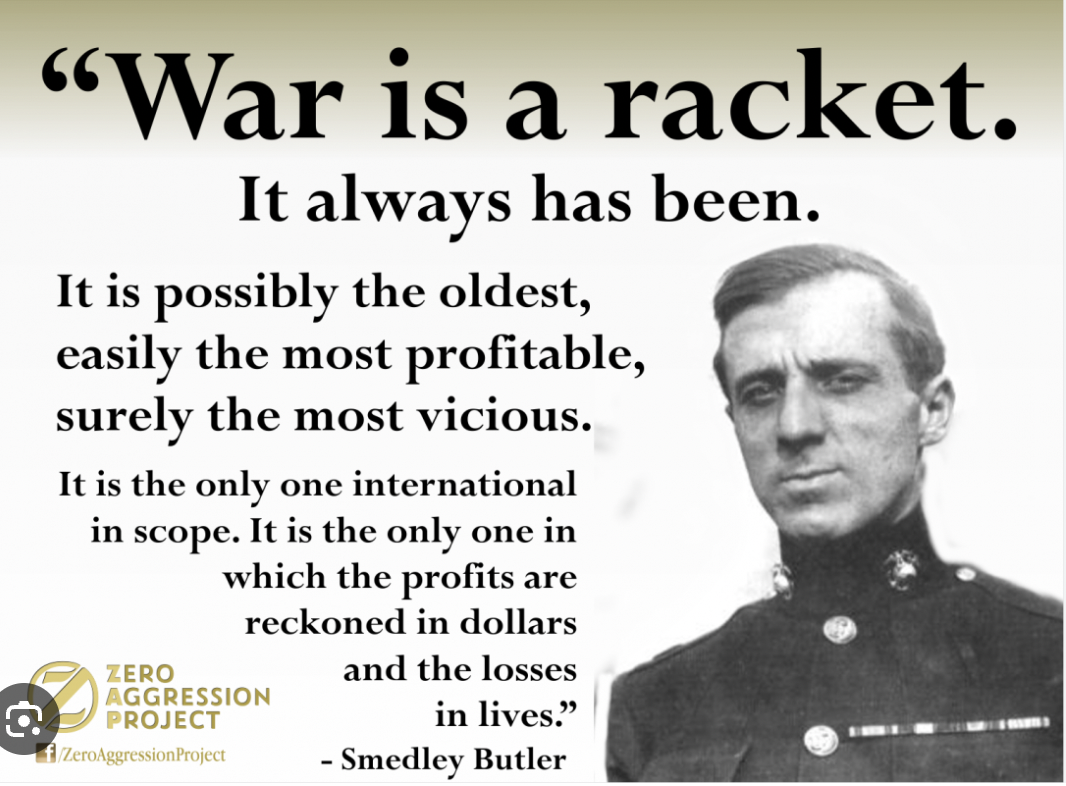 "War is a Racket" - Science, Public Health Policy and the Law
