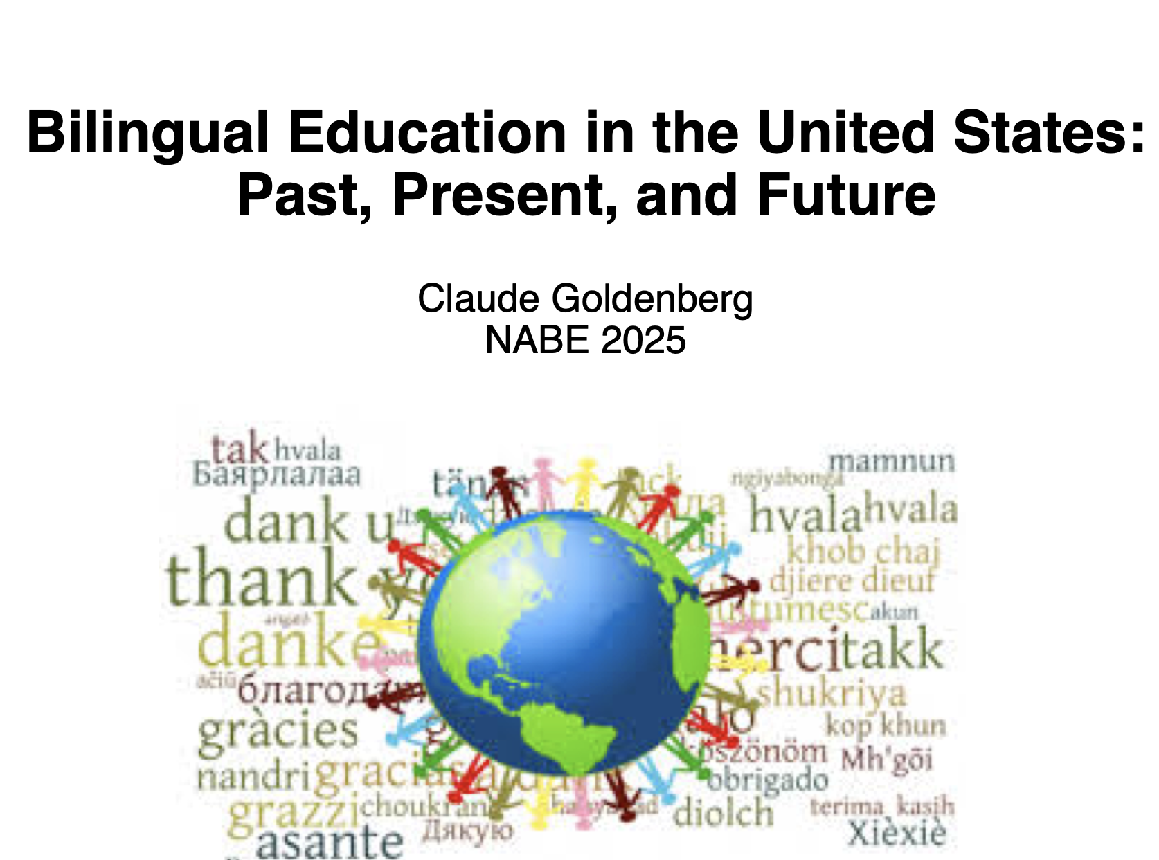 Reading research and bilingual education