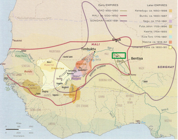 A complete history of the old city of Gao ca. 700-1898.