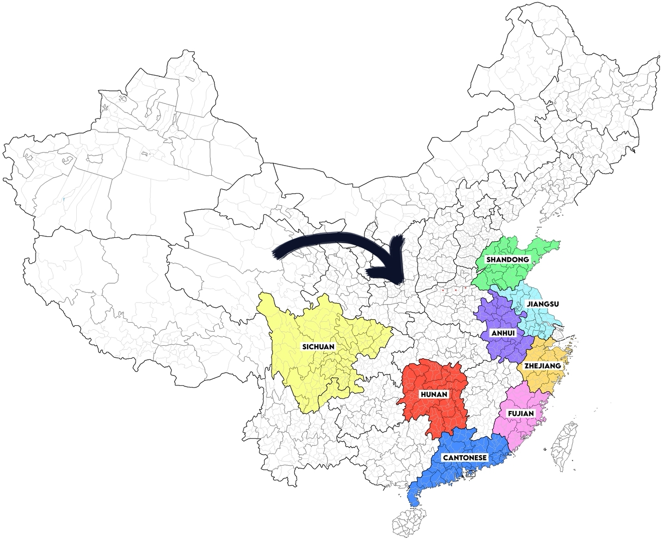 63 Chinese Cuisines: the Complete Guide