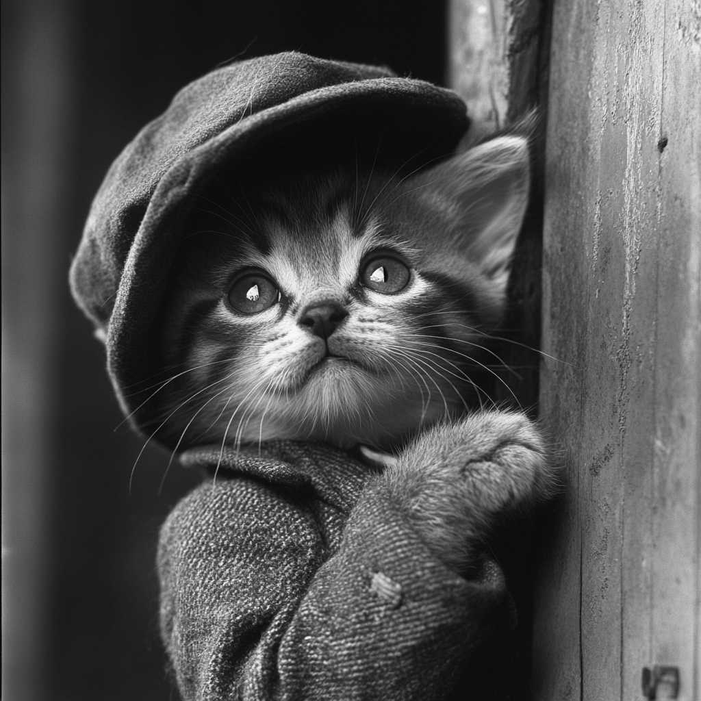 bad cattitude turns 4 - by el gato malo - bad cattitude