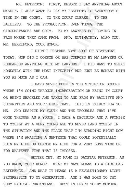 Tory Lanez's and Megan Thee Stallion's sentencing statements