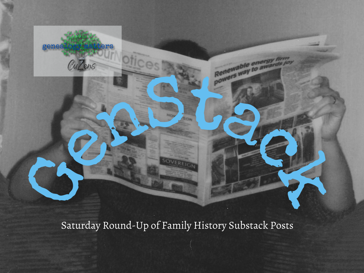 Robin Stewart on Substack: "GenStack May 5 - 11 The GenStack - Saturday Round-Up of Family ...