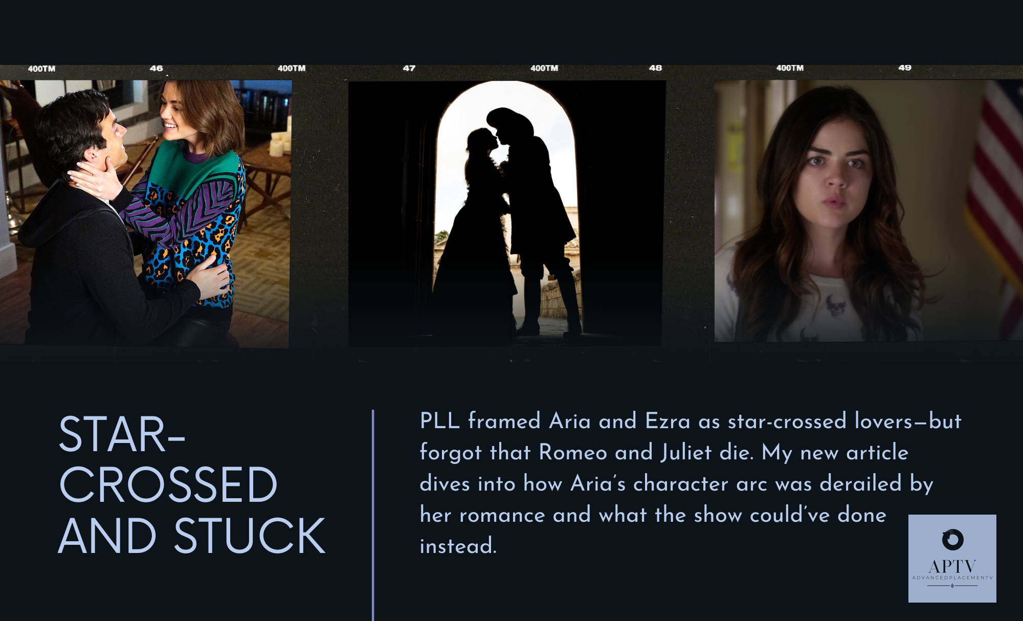 Star-Crossed and Stuck: Aria’s Character Arc in Pretty Little Liars