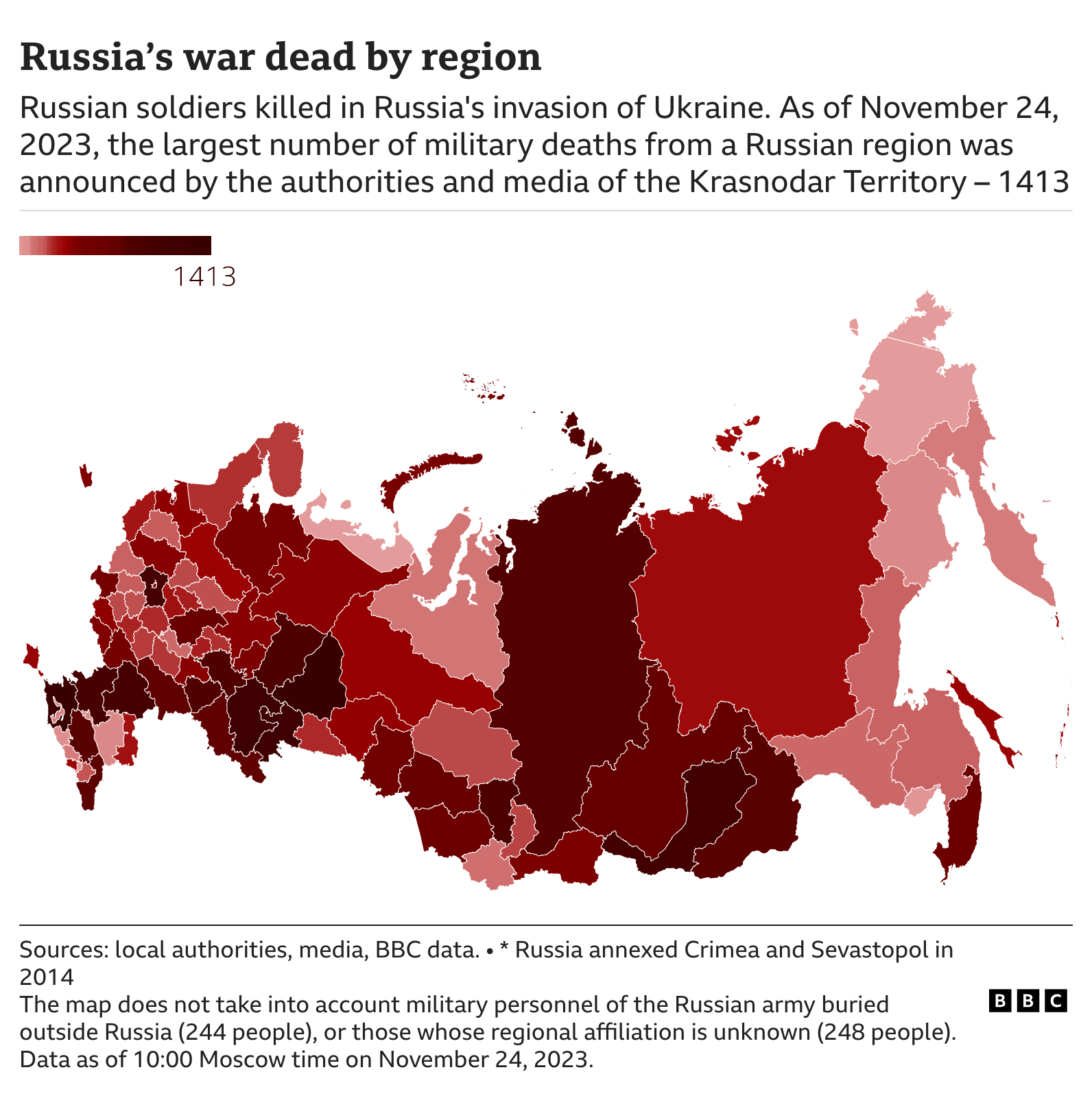 Ukraine war: Tuva and Buryatia pay the highest price, but latest BBC ...
