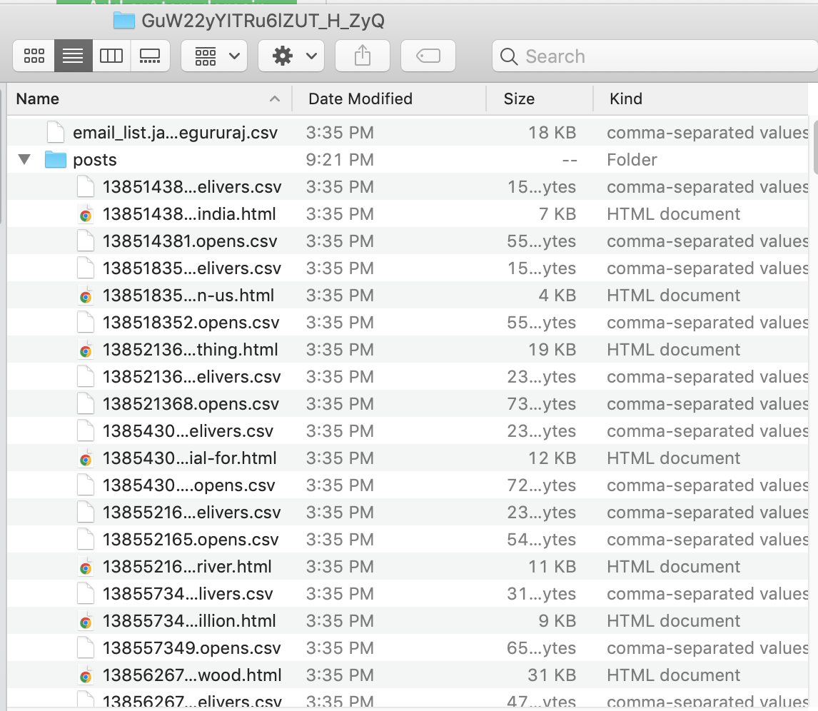 Substack: Exporting Your Data. - by Jayshree Gururaj