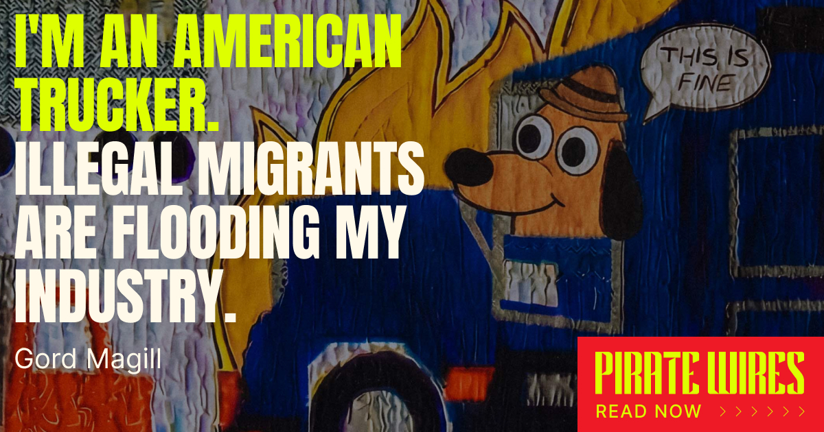 I'm an American Trucker. Illegal Migrants Are Flooding My Industry.