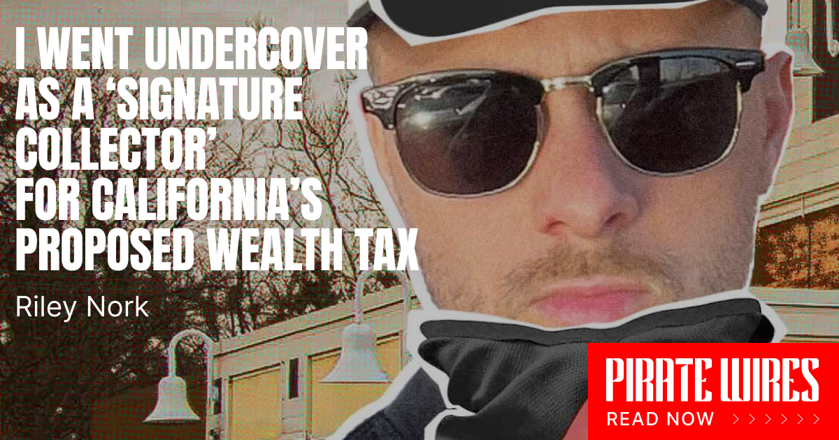 I Went Undercover As a 'Signature Collector' for California’s Wealth Tax